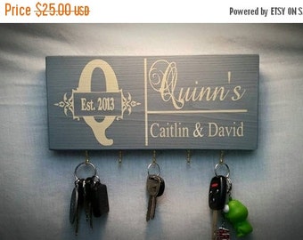 Hanging key holder | Etsy