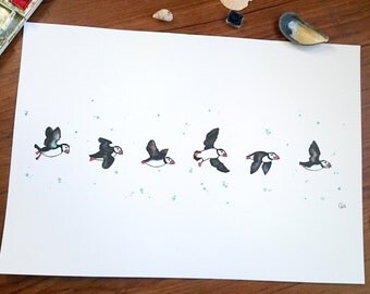 Puffin | Etsy