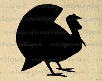 Turkey silhouette | Etsy