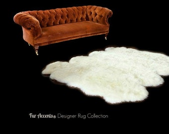 Premium Faux Fur Rugs Throw Blankets and Bedspreads by FurAccents