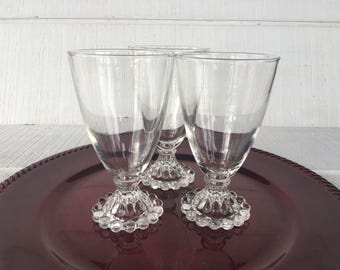 Candlewick glassware | Etsy