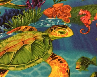 Tropical fish fabric | Etsy