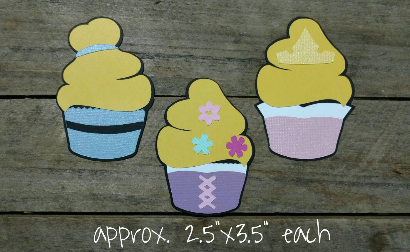 Disney Princess Themed Birthday Scrapbooking Embellishments or