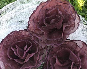 Organza roses | Etsy