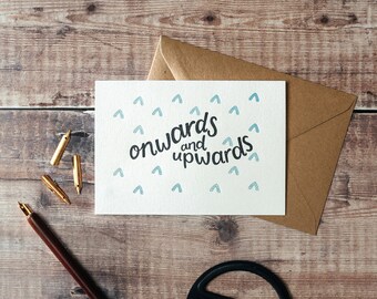 Onward and upward | Etsy