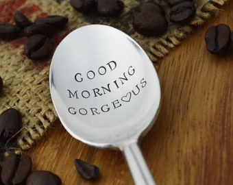 Good morning spoon | Etsy