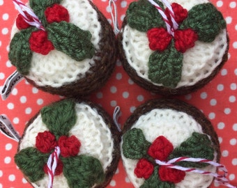 Christmas pudding | Etsy