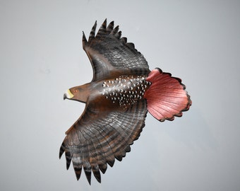 Hawk sculpture | Etsy