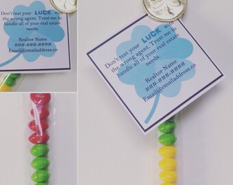 Baseball themed Realtor pop-bys 20 items