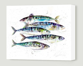 Fish art | Etsy
