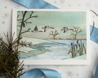 Christmas goose | Etsy