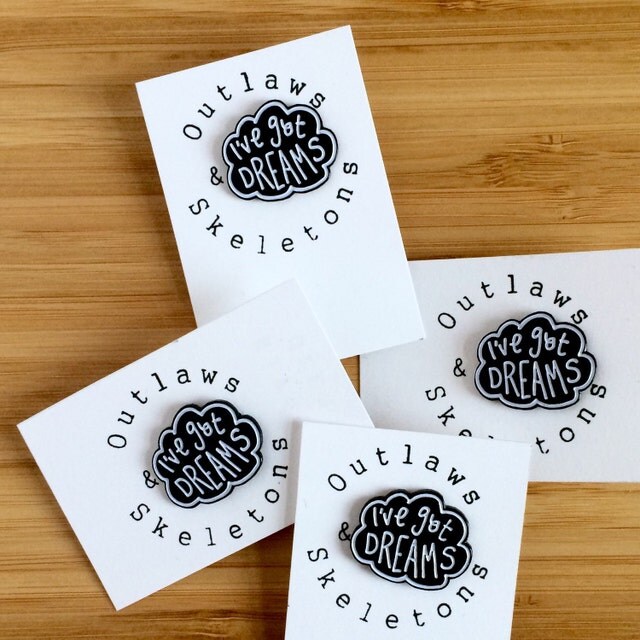 Illustrations handmade jewellery & enamel by OutlawsAndSkeletons