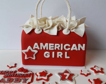 American girl cake | Etsy