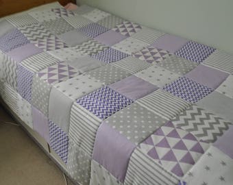 Patchwork quilt | Etsy