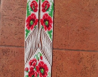 Bead loom necklace | Etsy