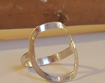 sterling silver minimal collar