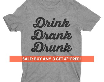Drink drank drunk | Etsy