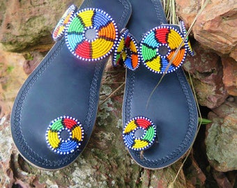 African sandals | Etsy