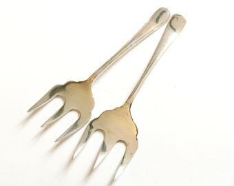 Silver plated forks | Etsy