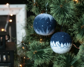 Felted landscapes | Etsy