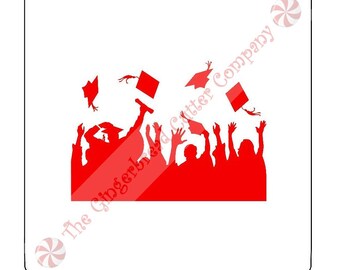 Graduation stencil | Etsy
