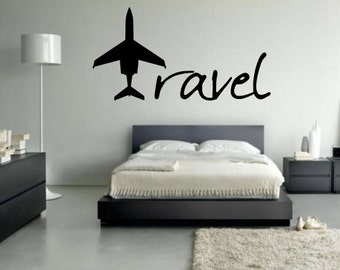 Travel wall decal | Etsy