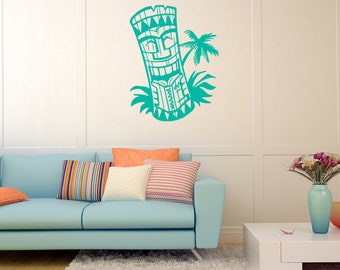 Tiki decal | Etsy