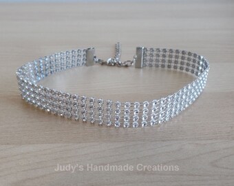 Diamond choker | Etsy