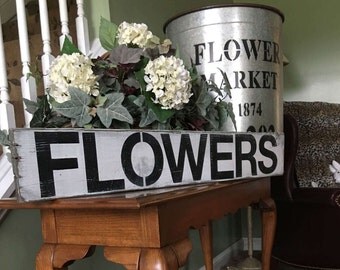 Flower signs | Etsy