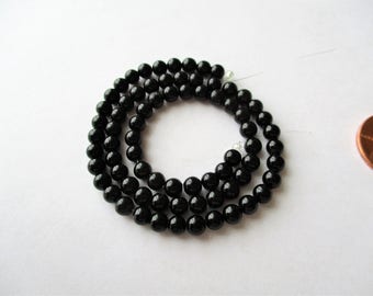 Black onyx beads | Etsy