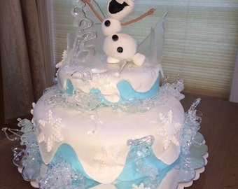 Olaf cake topper | Etsy
