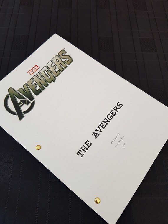 Marvels The Avengers Film Script Movie Avengers Assemble