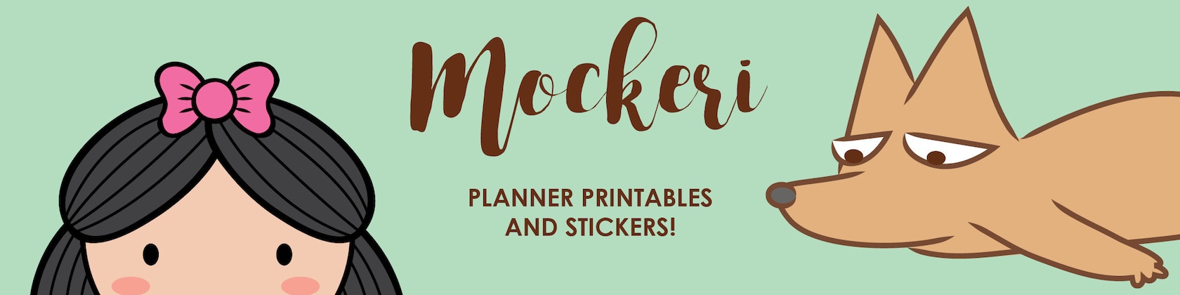 Fun Planner Printables and Stickers by Mockeri on Etsy