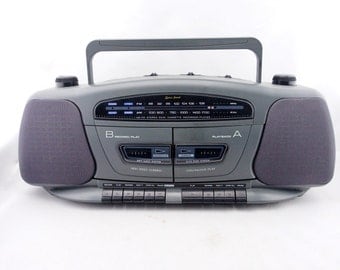 Vintage Boomboxes & Portable Audio – Etsy