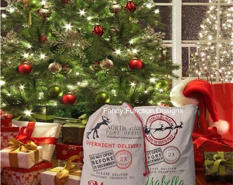 Large santa sack | Etsy