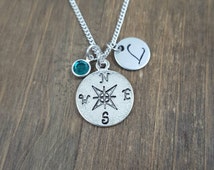 Unique personalized compass related items | Etsy