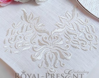 Machine Embroidery Design Decoration corner