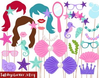 Mermaid photo booth | Etsy