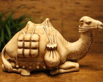 Porcelain camel | Etsy