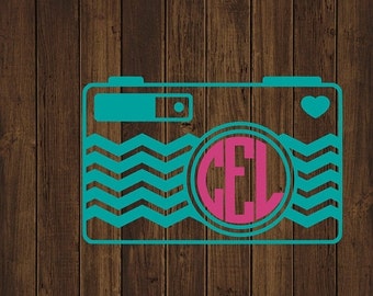 Camera with heart | Etsy