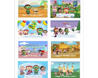 Super why favors | Etsy