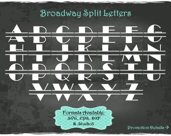 Broadway font | Etsy