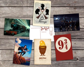Potter postcard | Etsy