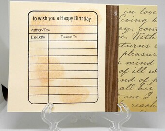 Library due date | Etsy