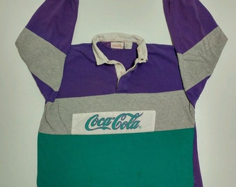 Coca cola rugby | Etsy