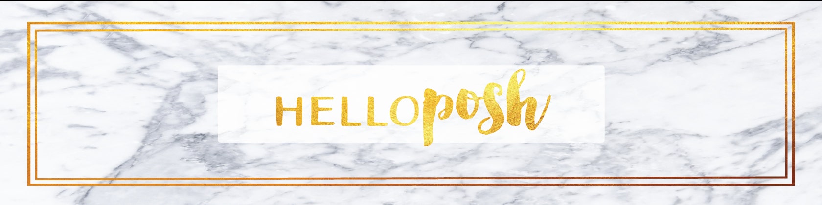 live the posh life by HelloPosh on Etsy