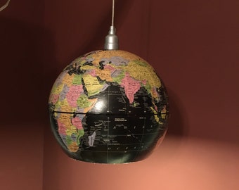 World globe light | Etsy