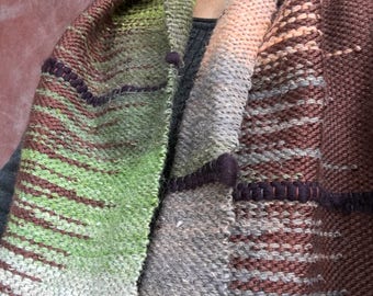 Hand woven scarf | Etsy