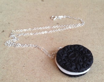 Oreo necklace | Etsy
