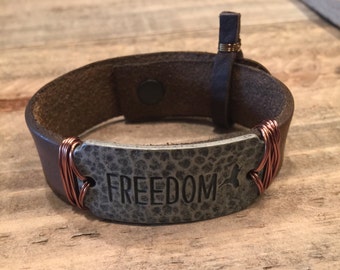 Freedom bracelet | Etsy